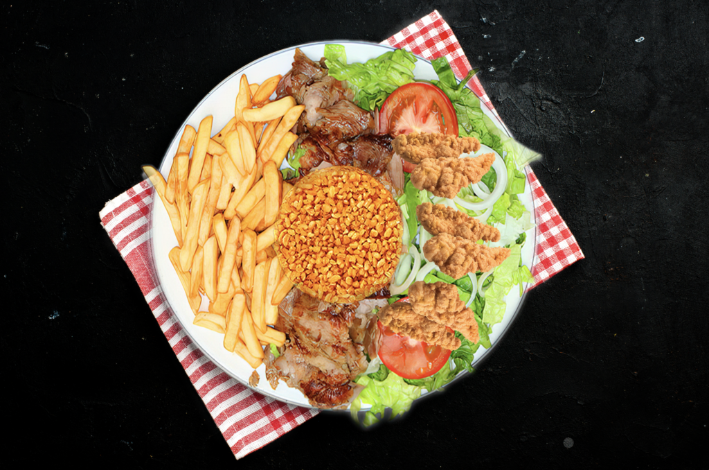 Assiette Mixte - Tacos Gratiné